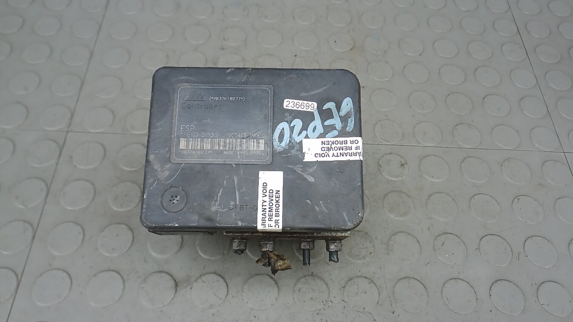Блок ABS MAZDA 3 1, Номер 06210951533 6n612c405gb