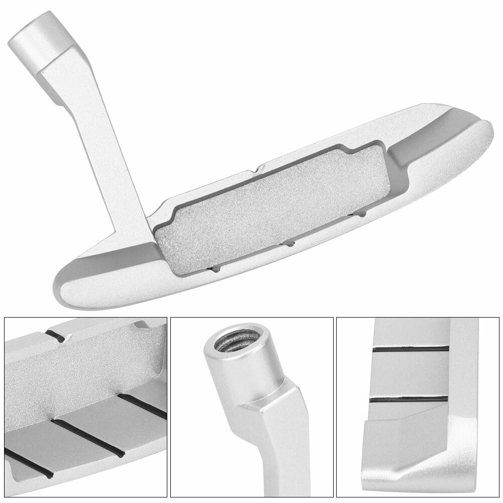 Клин для гольф-клуба из цинкового сплава, серебряный металл, литье под давлением, аксессуары для тренировок по гольфу