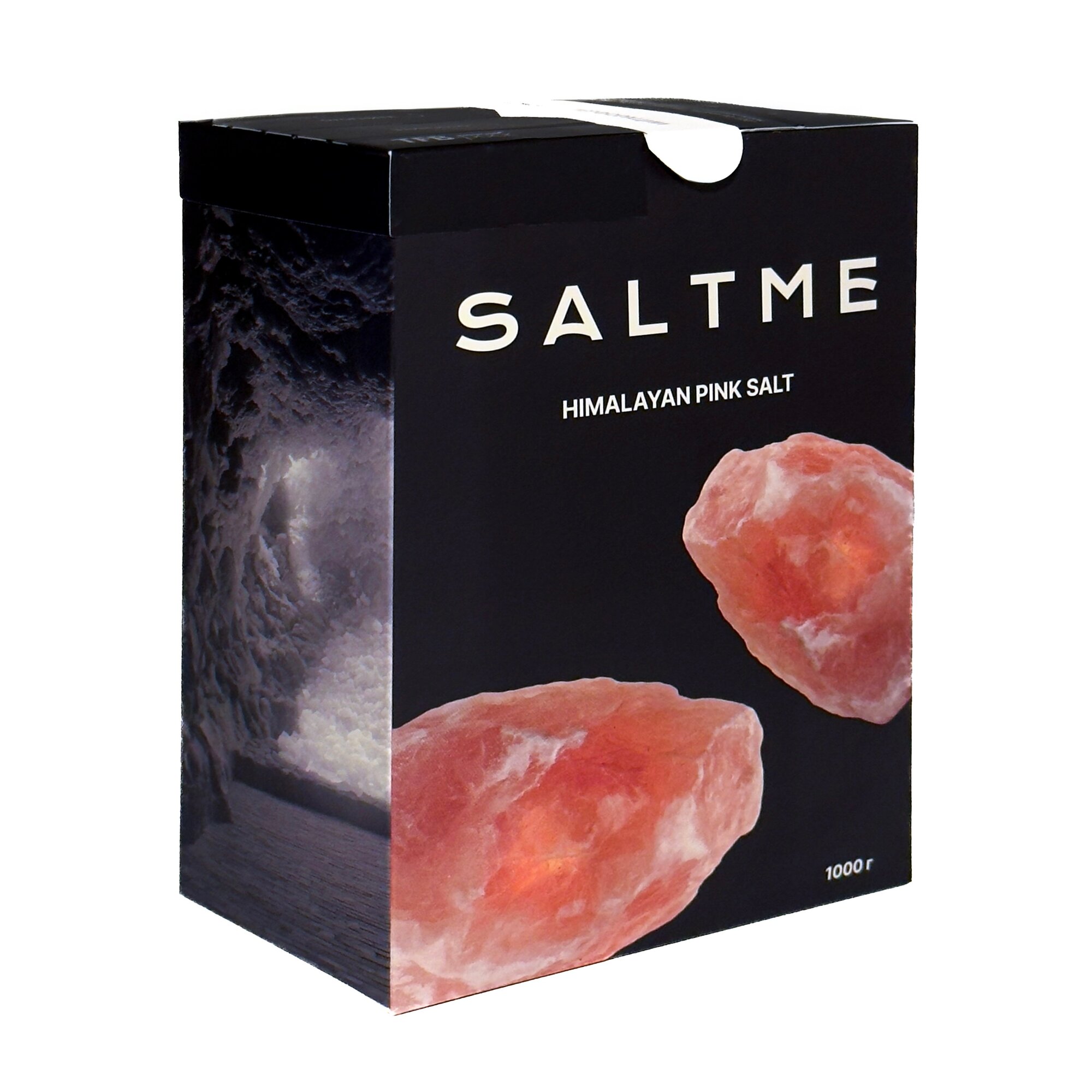 SALTME Гималайская розовая соль для ванны, 1000 г , Натуральная для похудения / иммунитета /суставов