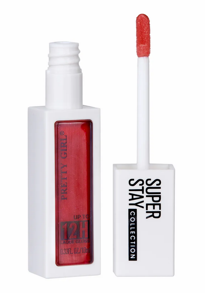 Farres Pretty Girl - Super Stay Блеск для губ с лаковым эффектом 10 мл. №08 (gh106) ледяная вишня