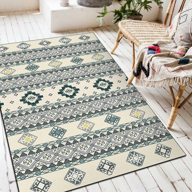 Ковер безворсовый 80х120см, прикроватный, придверный, для кухни, "Скандинавском стиле"