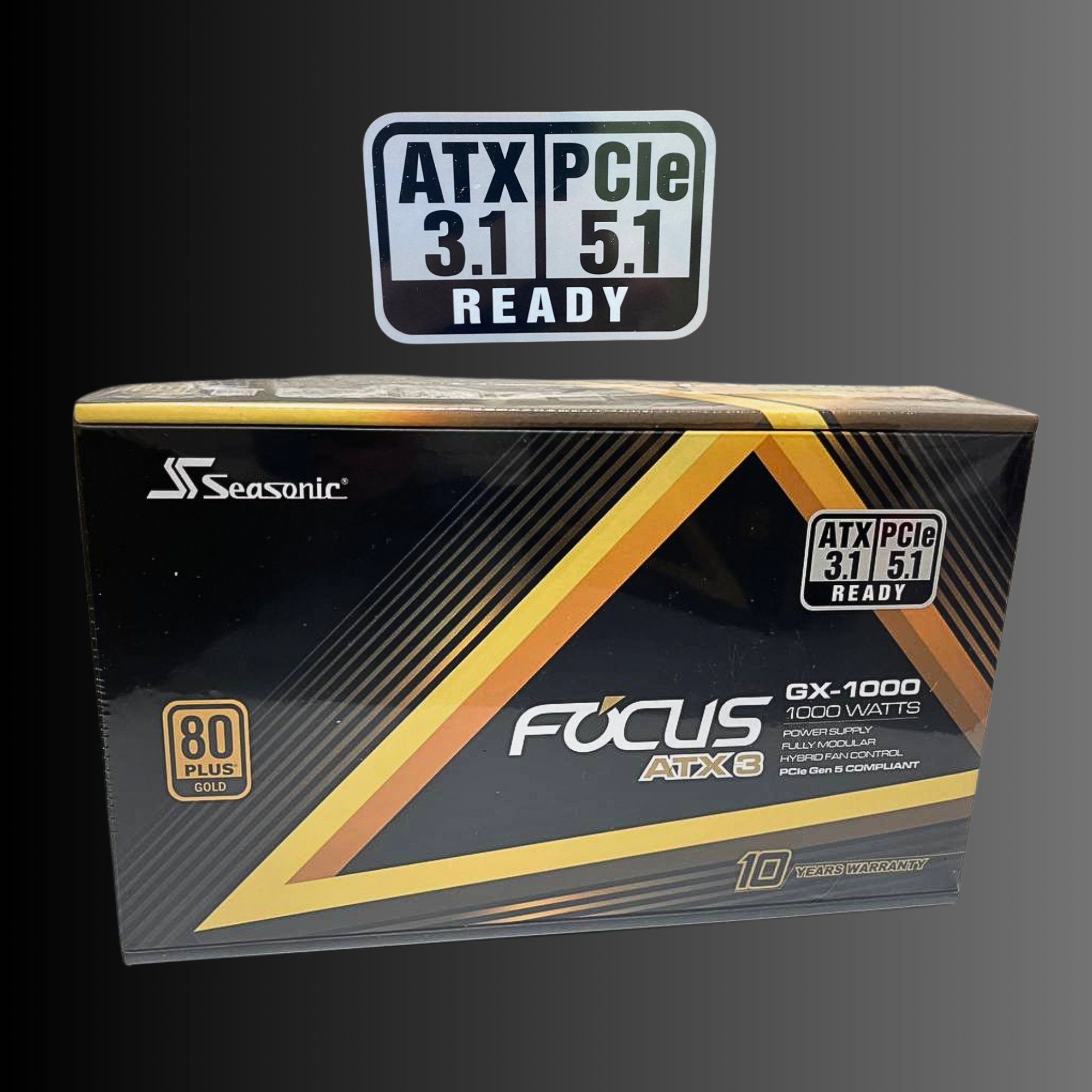 Блок питания Seasonic FOCUS GX-1000 / 1000W / ATX 3.1 / PCLE 5.1