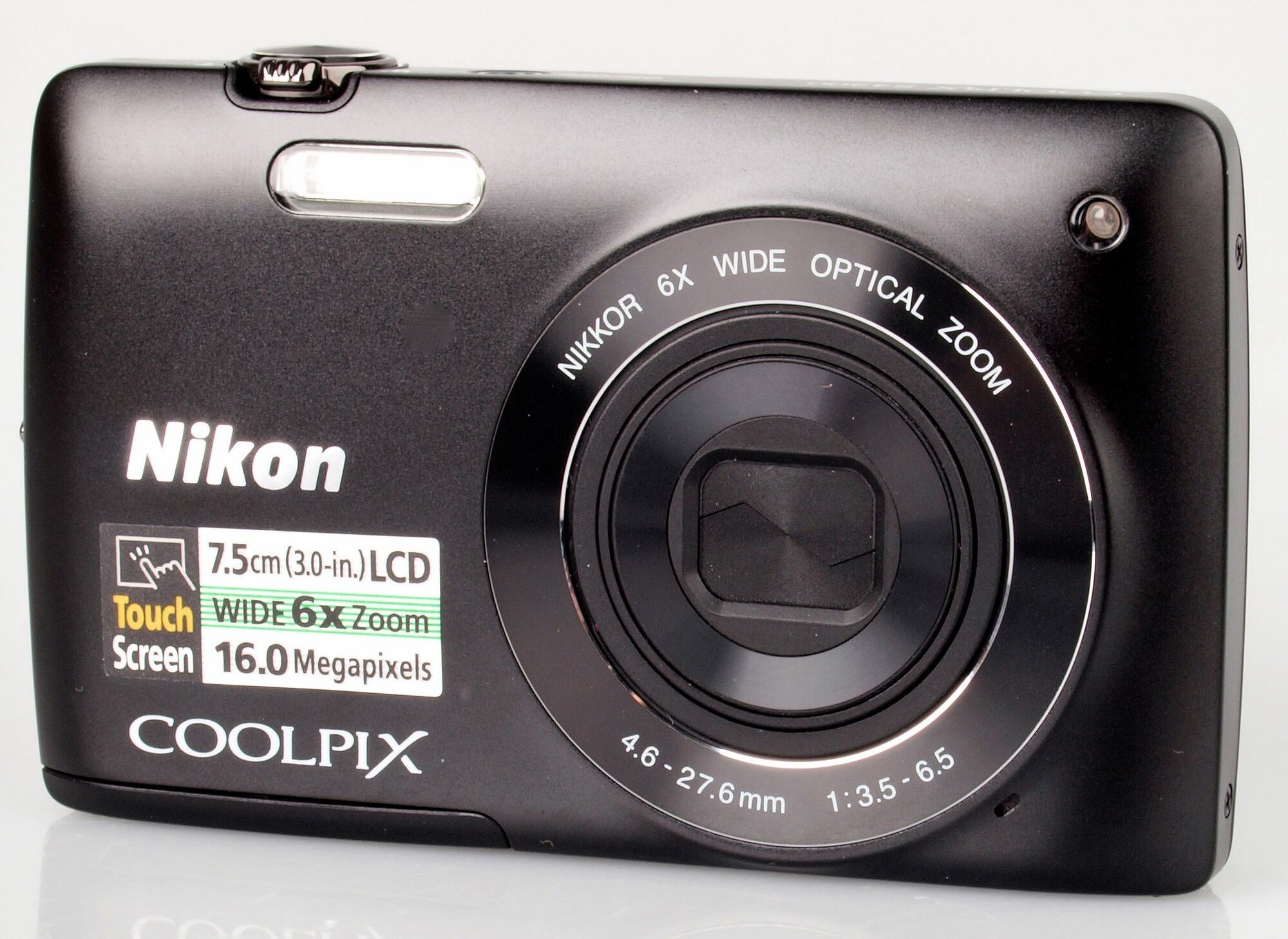 Nikon Coolpix S4200 Black Цифровой компактный фотоаппарат