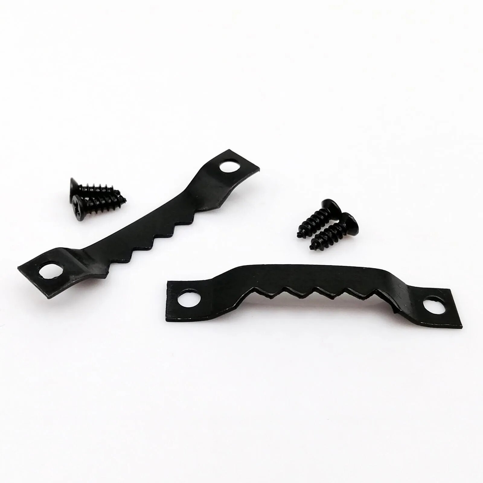 25 шт. золотистый, серебристый, черный пилообразный фоторамка, вешалка, подвесная фотография, картина маслом, зеркало, пила, зубные крючки с винтами 7x40 мм