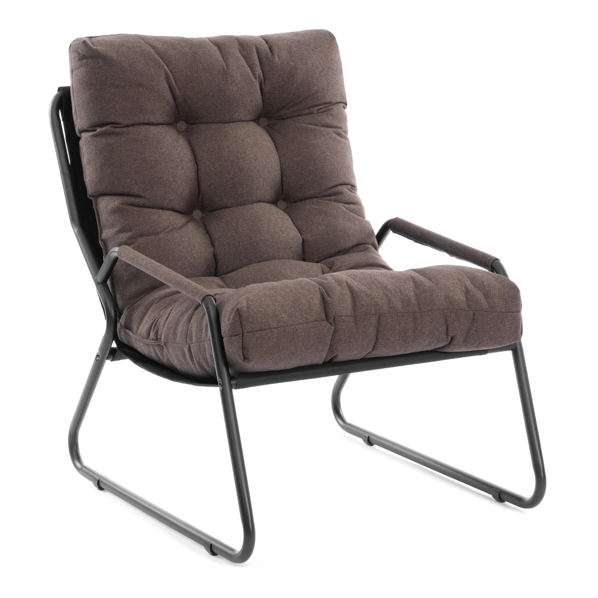 Кресло TetChair Ergo/Эрго рогожка, коричневый, 3М7-147 Размеры: Высота 735мм Глубина 1210мм Ширина 195мм