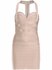 Платье Herve Leger, размер L, коричневый