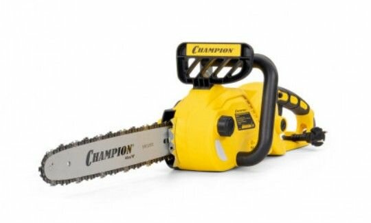 Электропила цепная CHAMPION 620N 16"(2,0кВт, продольн, шина 40см-А041, цепь 3/8х1,3х56зв.) 4.8кг