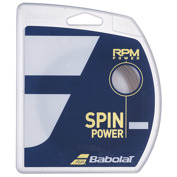 Струна для тенниса Babolat 12m RPM Power, Brown, 1.30 моноволокно