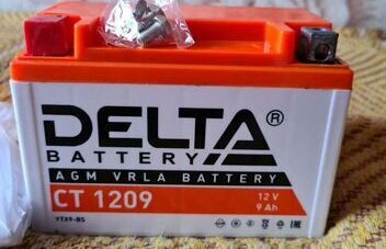 Дельта/Delta 1209 мото акб