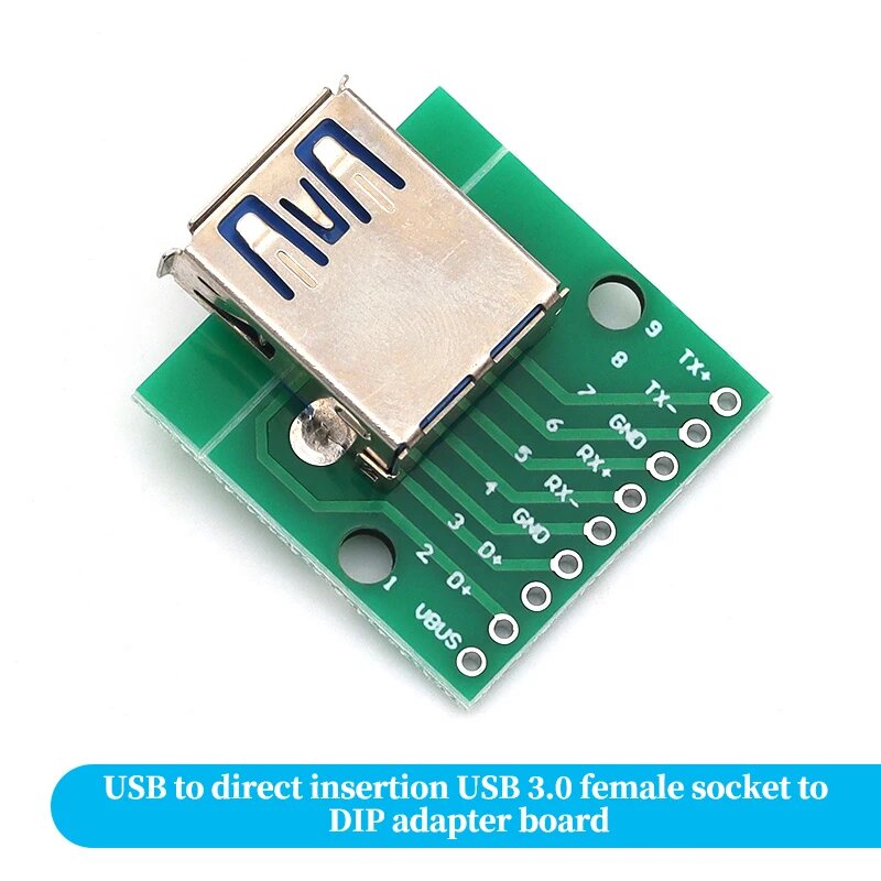 USB адаптер Micro Mini USB 5 Pcs, USB3.0 Female