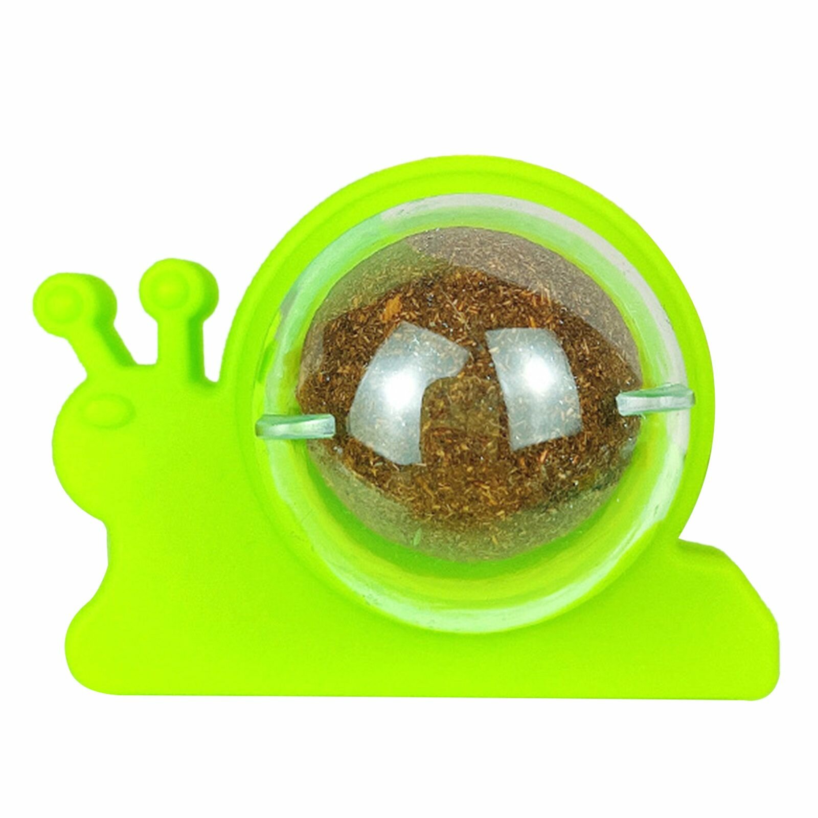 Игрушка для кошек с валерьянкой - Лакомства в виде шариков на стене