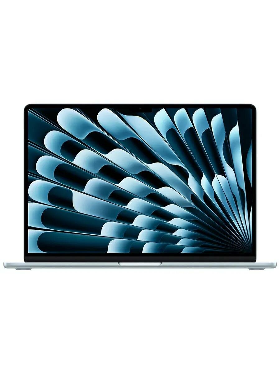 Ноутбук Apple MacBook Air 15 (M4, 10C CPU/10C GPU, 2025), 16 ГБ, 512 ГБ SSD, Sky Blue (небесно-голубой) MC7C4