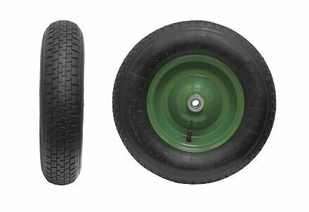 Колесо для тачки садовой Rezer 400-8, внут. d15мм