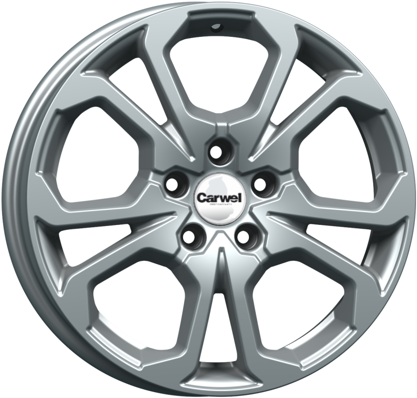 Диск колесный Carwel Ванда 242 (Coolray) 6,5x17 5x114,3 Dia54.1 ET50 цвет SB