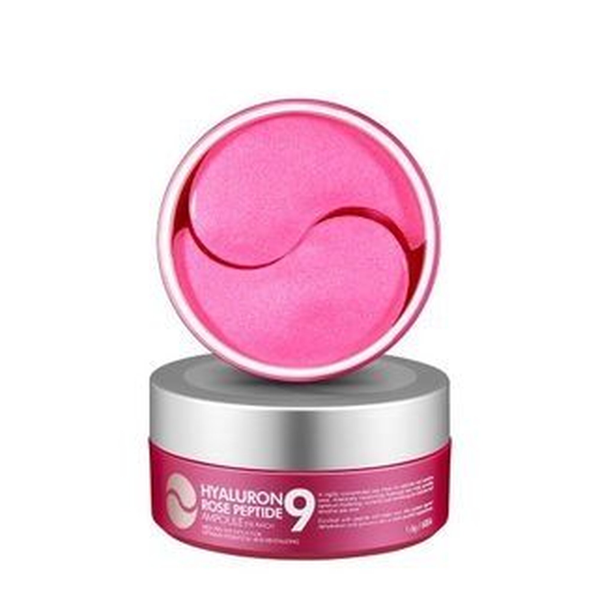 MEDI-PEEL Гидрогелевые подушечки с экстрактом розы и пептидами Hyaluron Rose Peptide 9 Ampoule Eye Patch 60 шт.