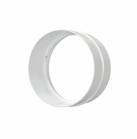 Соединители воздуховодов Fonet D125 мм пластик