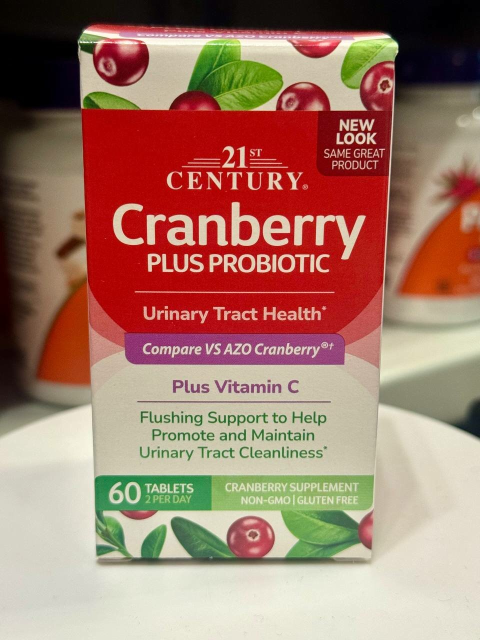 21st Century Cranberry Plus Probiotic - Клюква и пробиотики, 60 таблеток