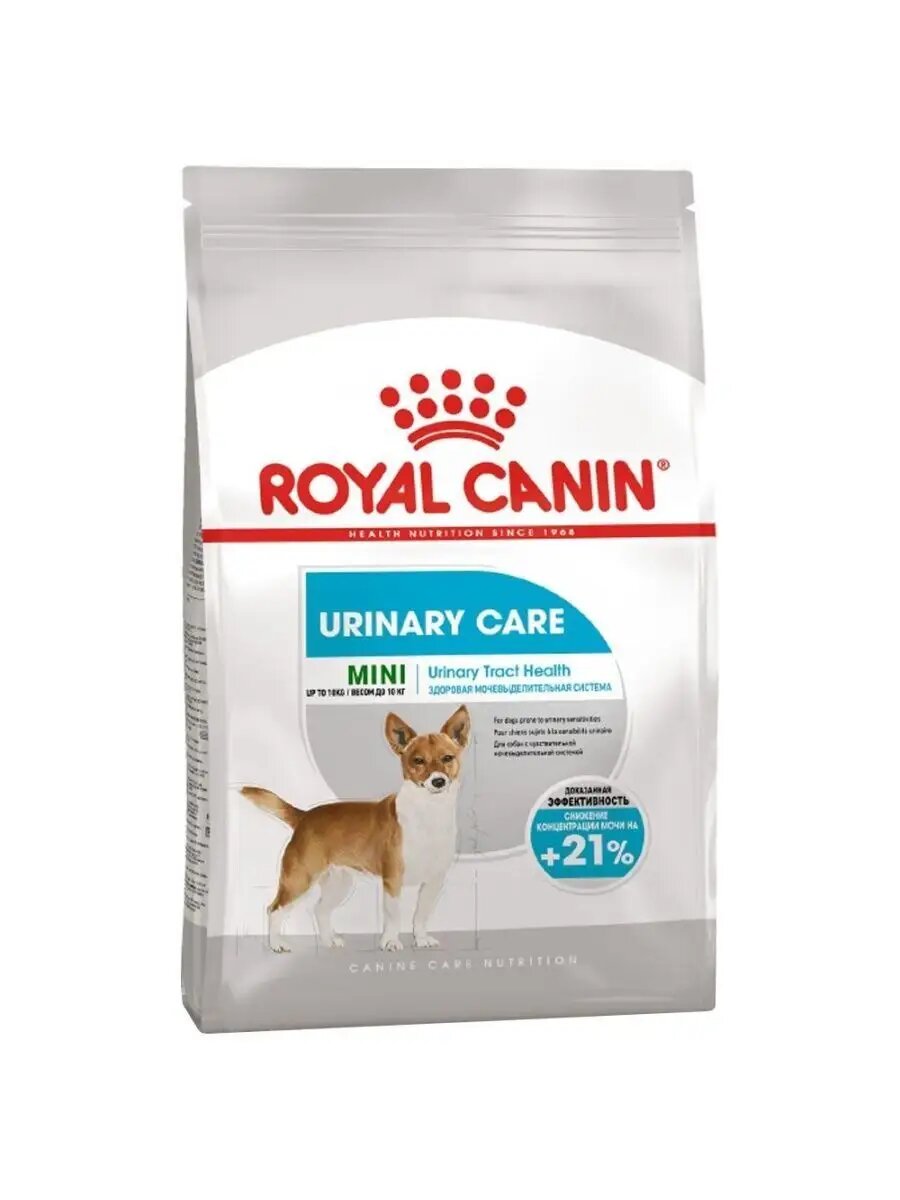 Сухой Mini Urinary Care для взрослых собак при МКБ 1кг