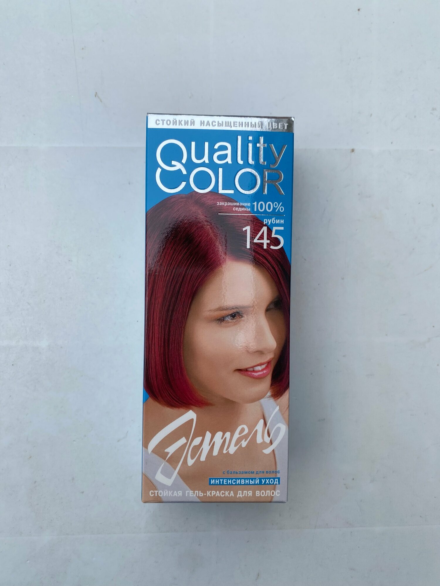 Гель-краска для волос Quality Color №145 рубин