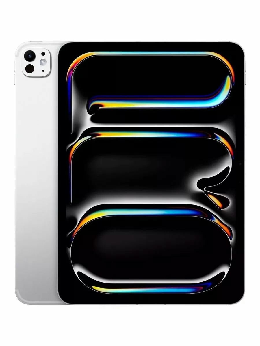 13" Планшет Apple iPad Pro 13 2024 M4, 256 ГБ, Wi-Fi + Cellular, silver