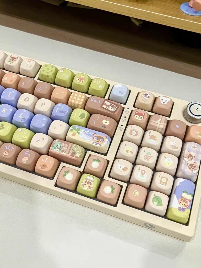 Кейкапы для механической клавиатуры PBT клавиши, тема, профиль MOA,142 клавиши