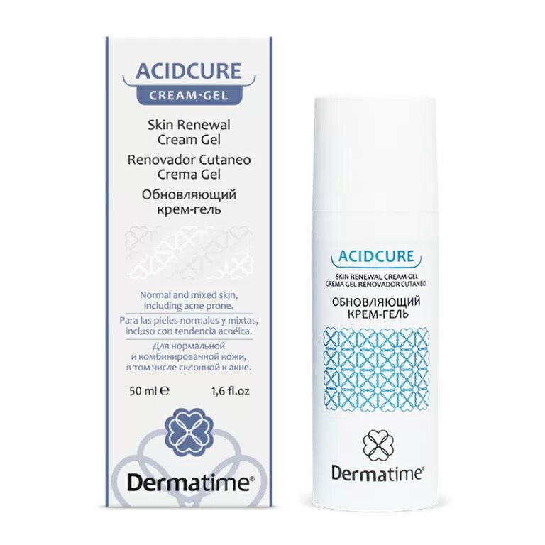 DERMATIME ACIDCURE Skin Renewal Cream Gel Обновляющий крем-гель ACIDCURE 50 мл