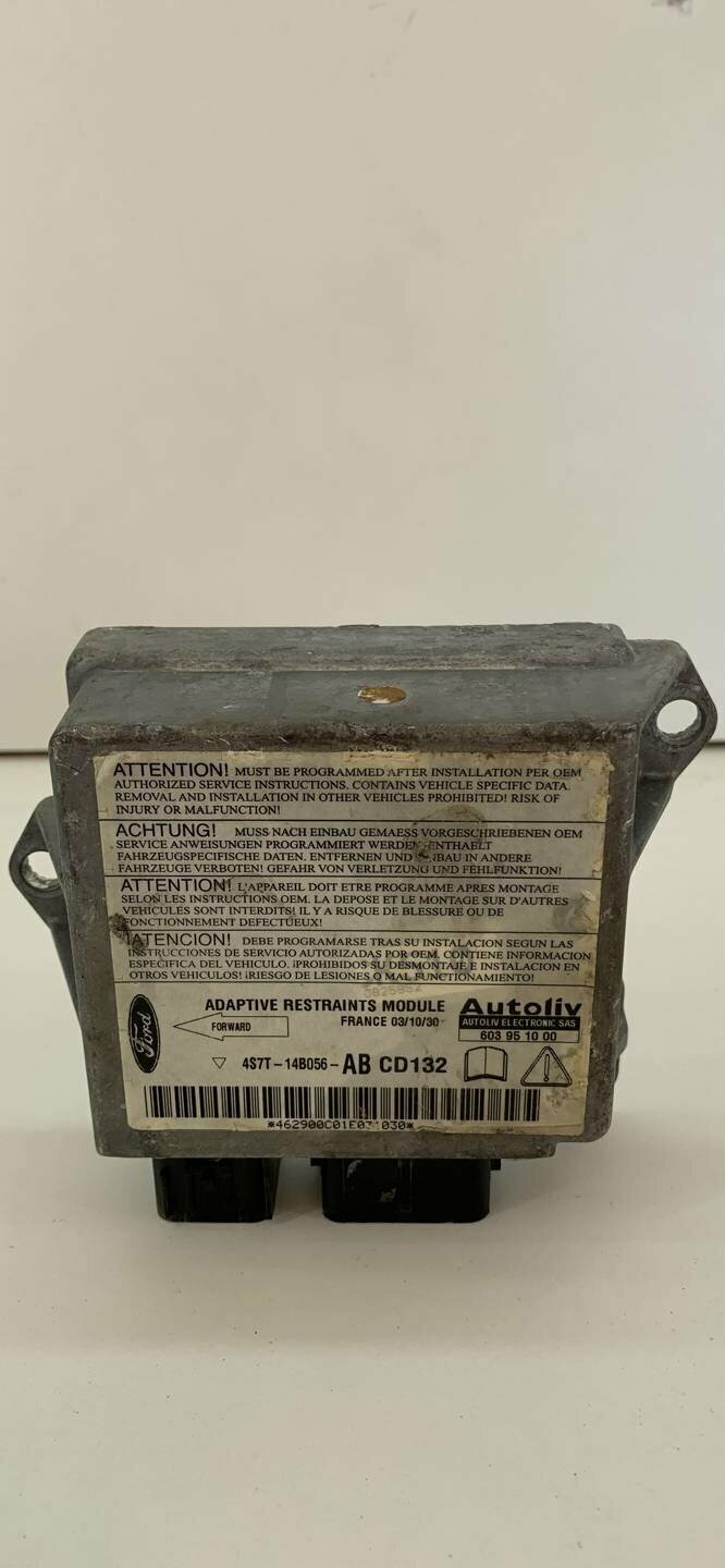 Блок управления подушками безопасности Ford Mondeo 3 (2000 - 2003) 0307807