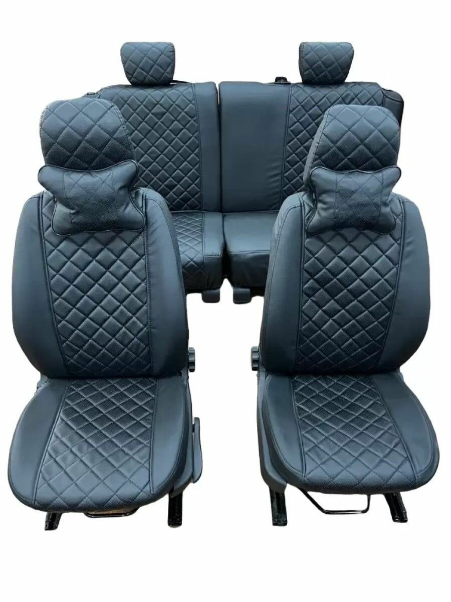 Чехлы сидений УАЗ 3163 Патриот с 2014-2018г с перфорацией