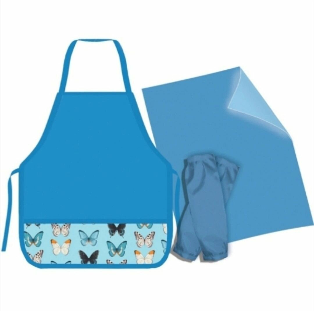 Фартук с нарукавниками 540х460 мм, с клеенкой 690х460 мм