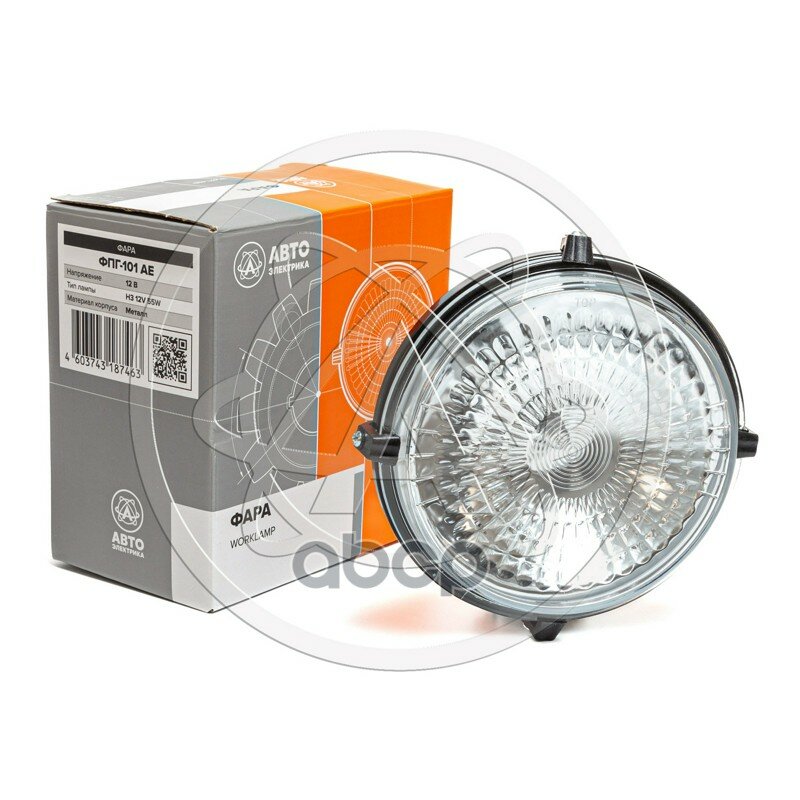 Фара рабочего света МТЗ круглая (металл) 12V AVTOELECTRICA AVTOELECTRICA арт. ФПГ-101 АЕ