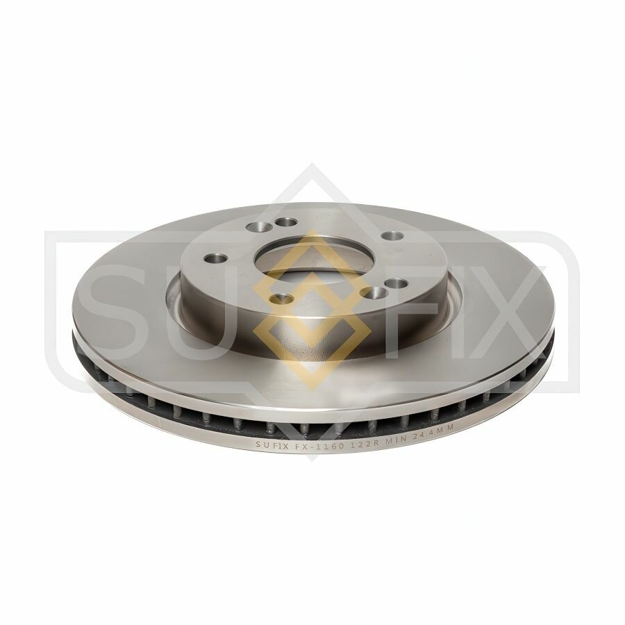 Диск тормозной передний, 280x26, для БМВ 1 E81, E87, E88, E82, 3 E90 арт FX1160