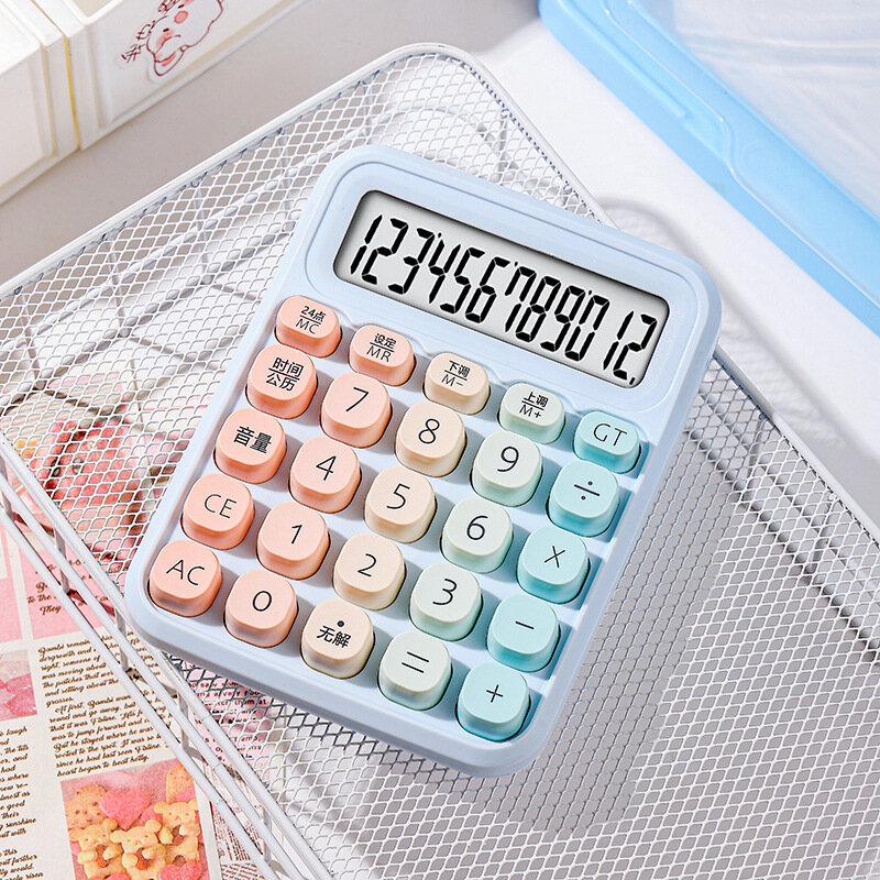 Калькулятор Voice Voice, синий, голосовой