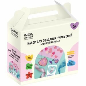 Набор д/созд. украшений из эпоксидной смолы ТРИ совы "Покоряй сердца", B035Y