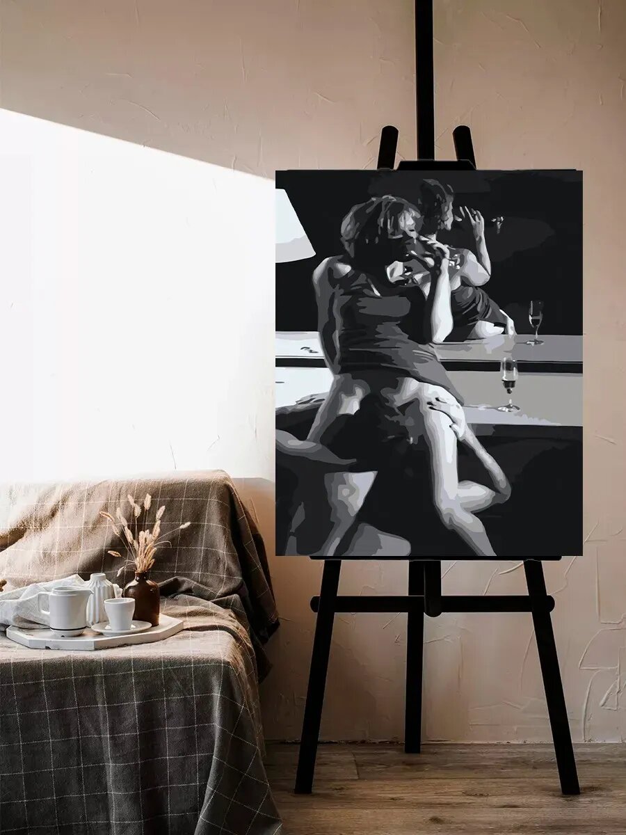 Картина по номерам Эротика Страсть Любовь Соблазн Любовь