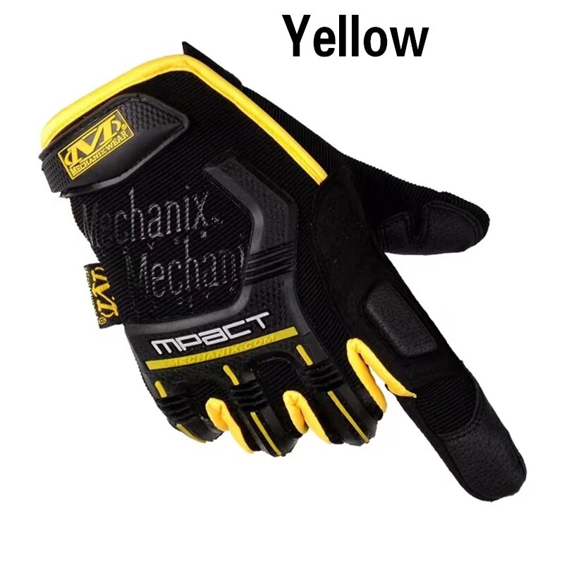 Тактические перчатки Seal 4 из искусственной кожи Желтый, L, Yellow