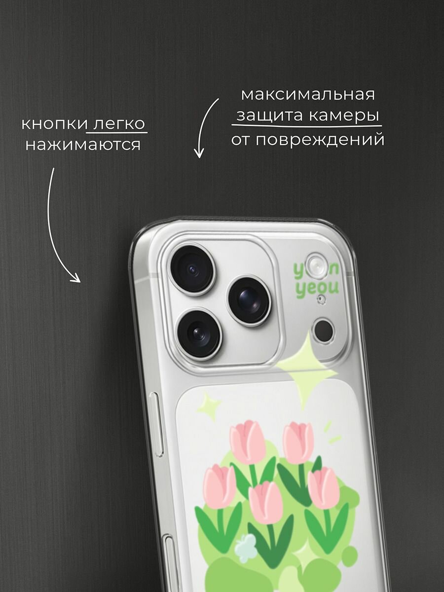 Чехол на Apple iPhone 17 Pro / Айфон 17 Про с принтом "Protect nature" — фото 1
