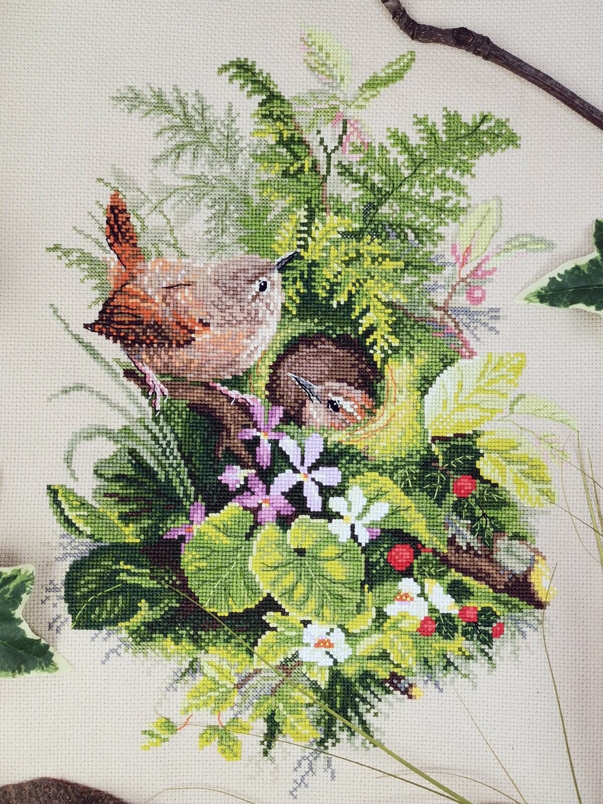 Набор для вышивания "Крапивники" 23х32см, 03.010.30