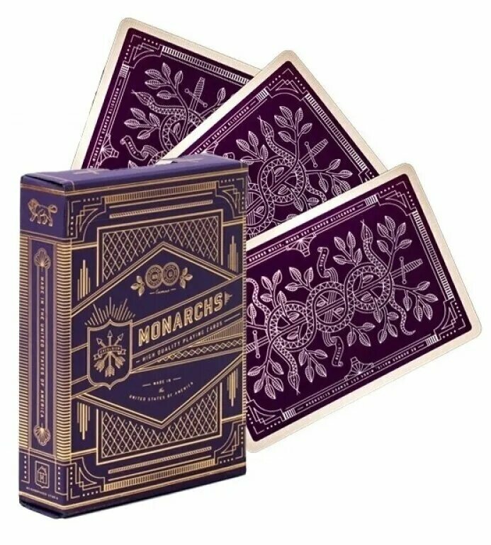 Карты Theory11 Monarchs Purple / Монархи пурпурный