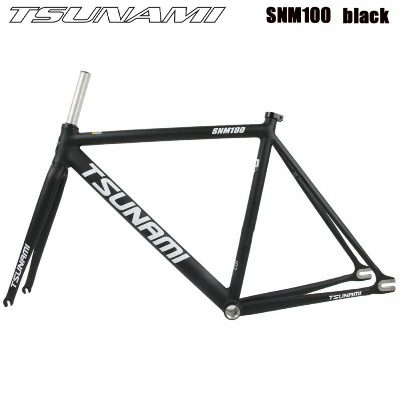 Высококачественная односкоростная велосипедная рама TSUNAMI SNM100 с фиксированной передачей 700c из алюминия 49 см 52 см 55 см 58 см