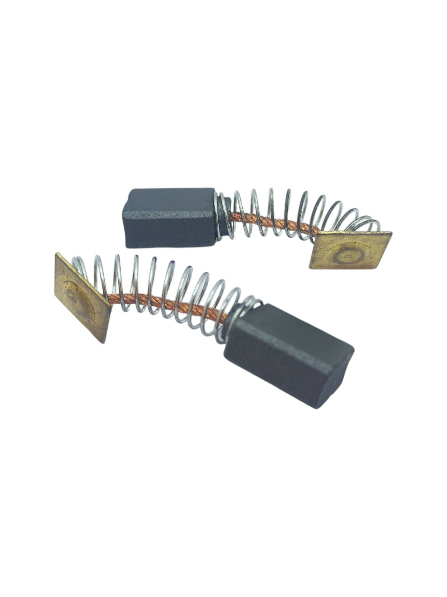 Щетки угольные, графитовые 2 шт для дрели Д-16/1050Р Интерскол / Krotof, 05.04.04.02.01