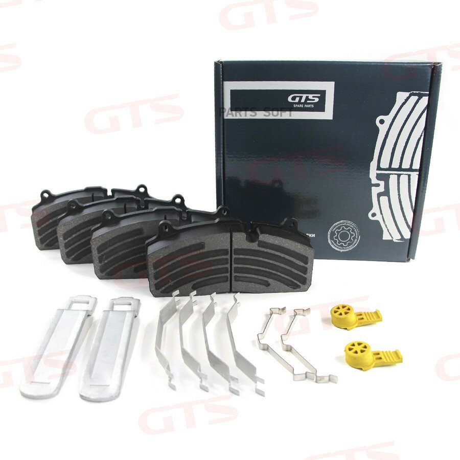 GTS Колодки тормозные дисковые (с уст. компл) WVA 29175/ SAF