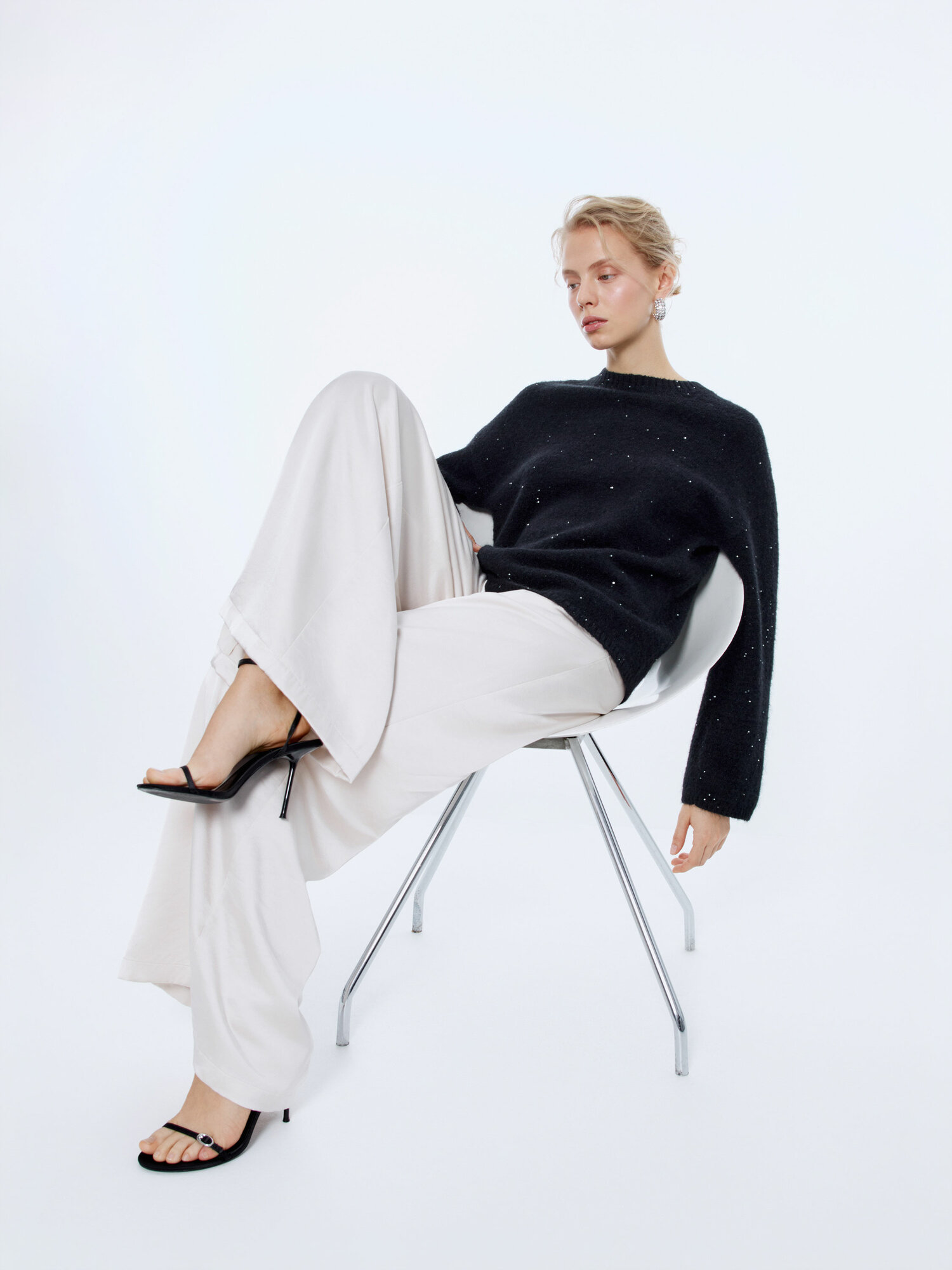 Брюки палаццо