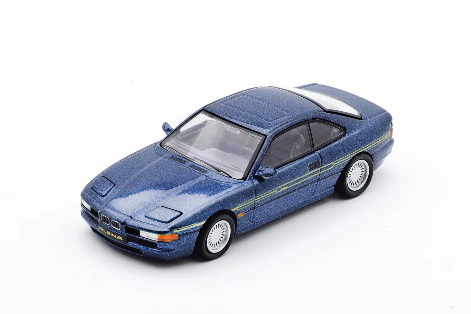 Модель коллекционная DIECASTTEAM SHADOW Bmw 850 csi 1992, blue (длина модели 6-10 см)