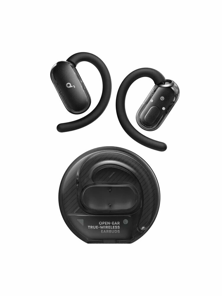 Soundcore Наушники беспроводные с микрофоном Anker Soundcore V40i, Bluetooth, USB Type-C, черный