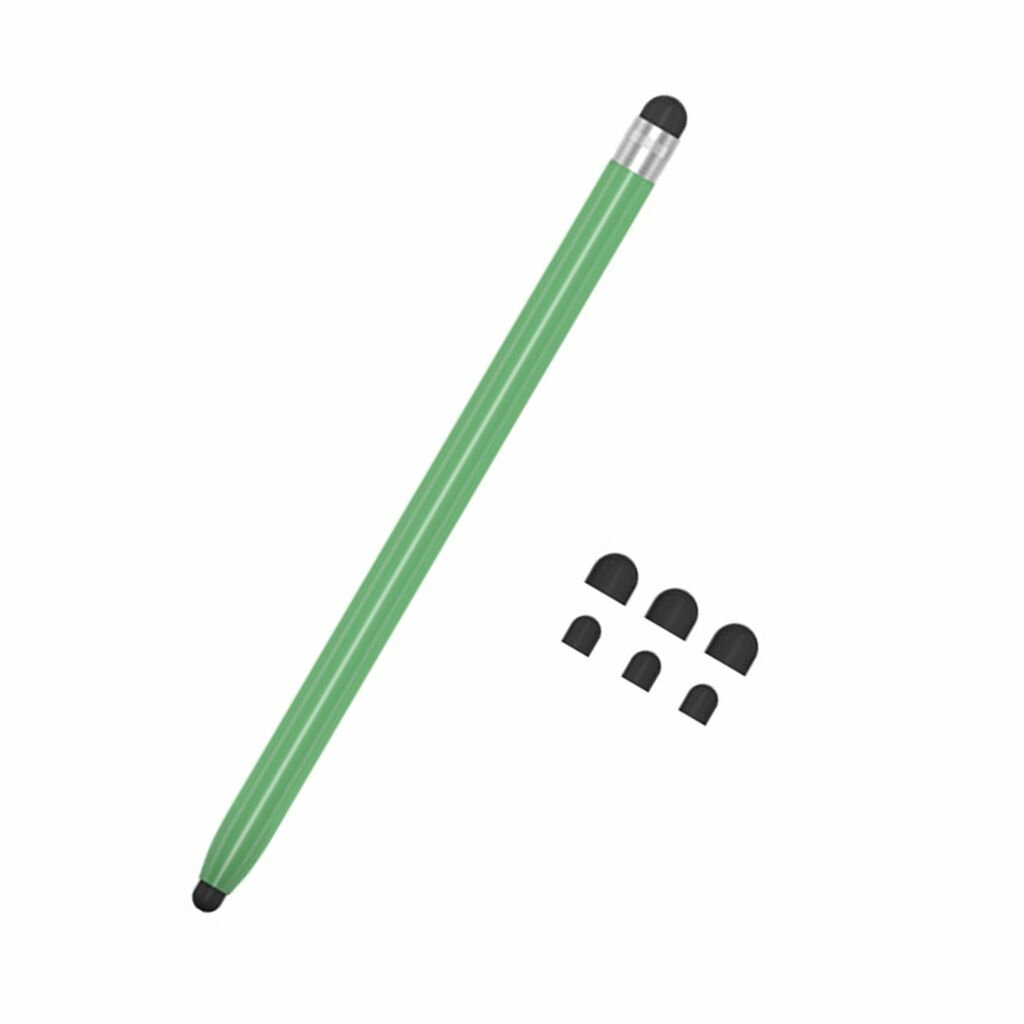 Универсальный стилус для планшета с емкостным пером сенсорным экраном-зеленый
