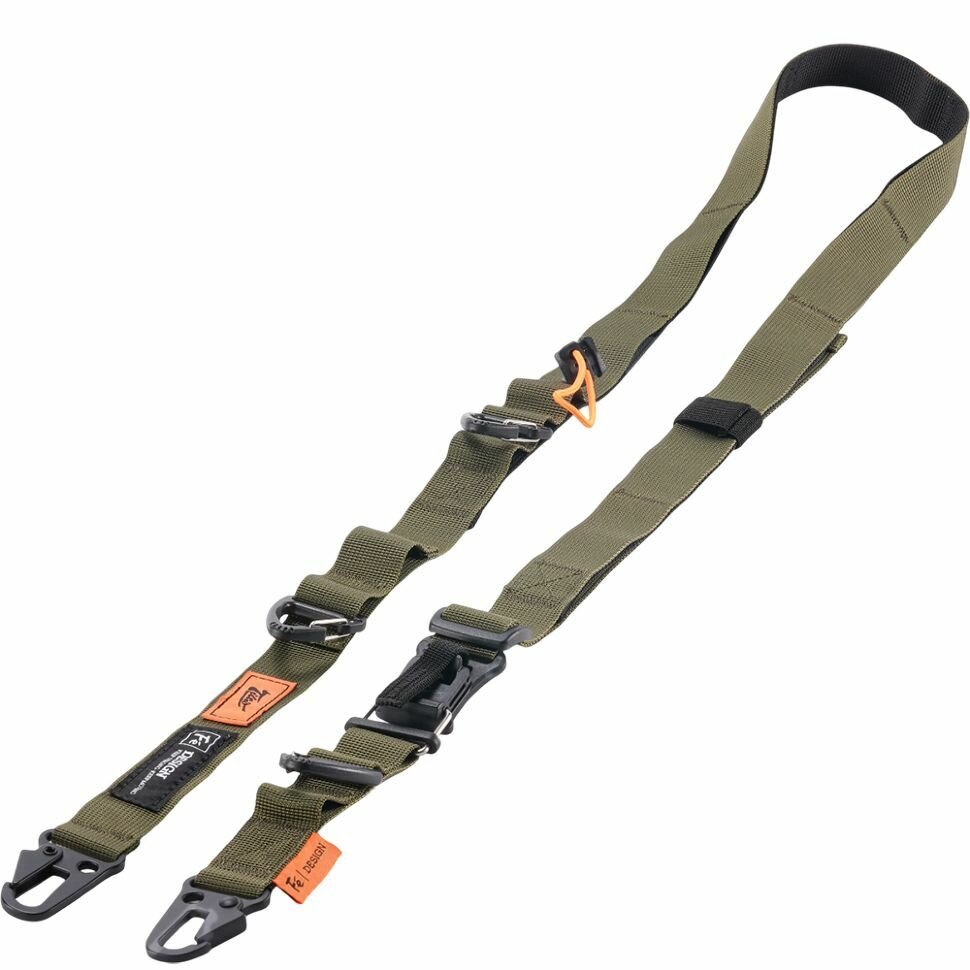 Ремень наплечный Tilta Fe Multi-Functional Shoulder Strap Зелёный/Оранжевый