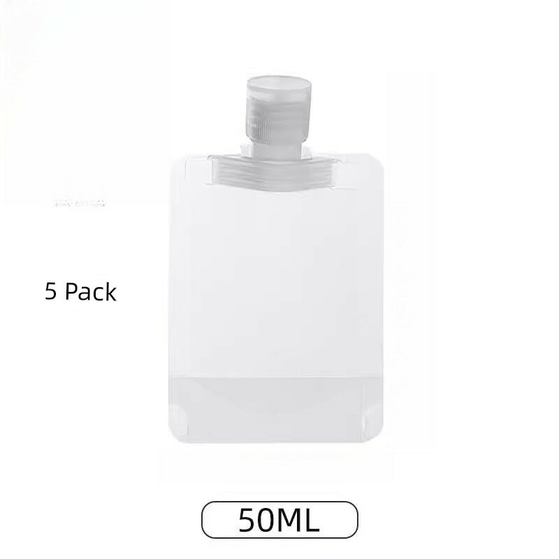 Одноразовый дорожный многоразовый пакет, пакет для лосьона, косметика для ухода за кожей, шампунь и гель для душа,