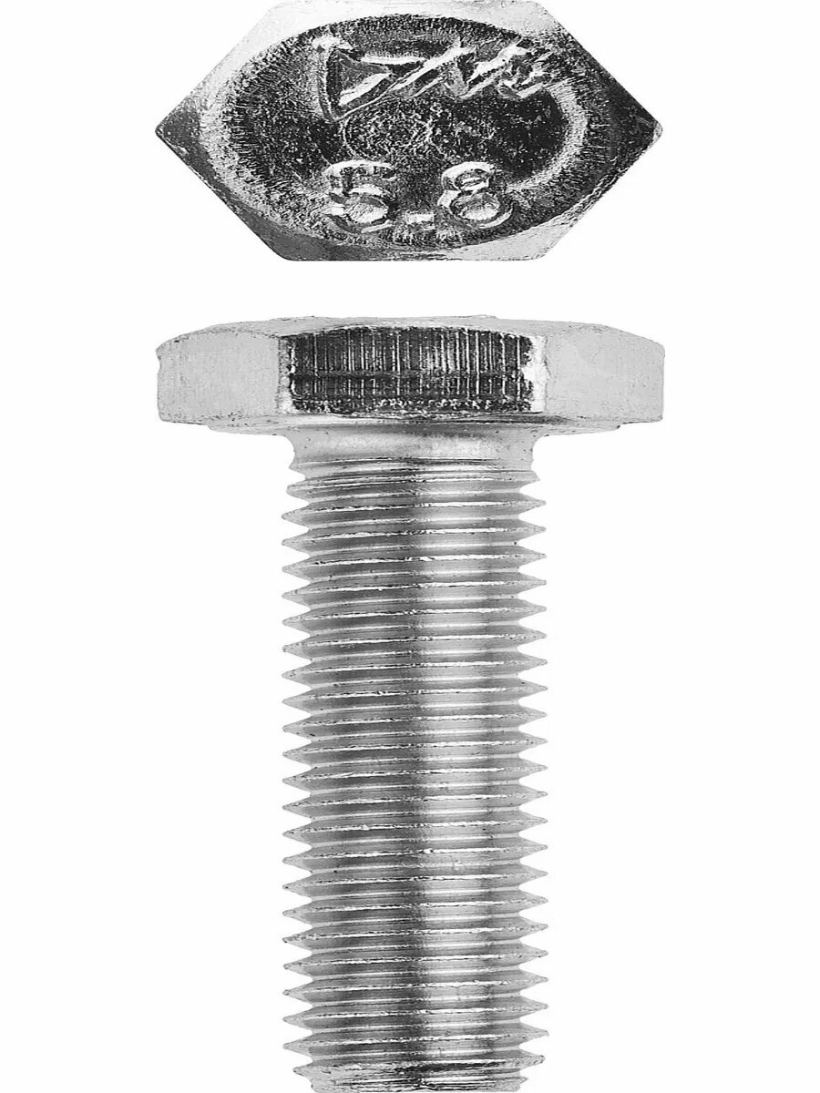 ГОСТ 7798-70, кл. пр. 5.8, M6 х 30 мм, цинк, 5 кг, болт