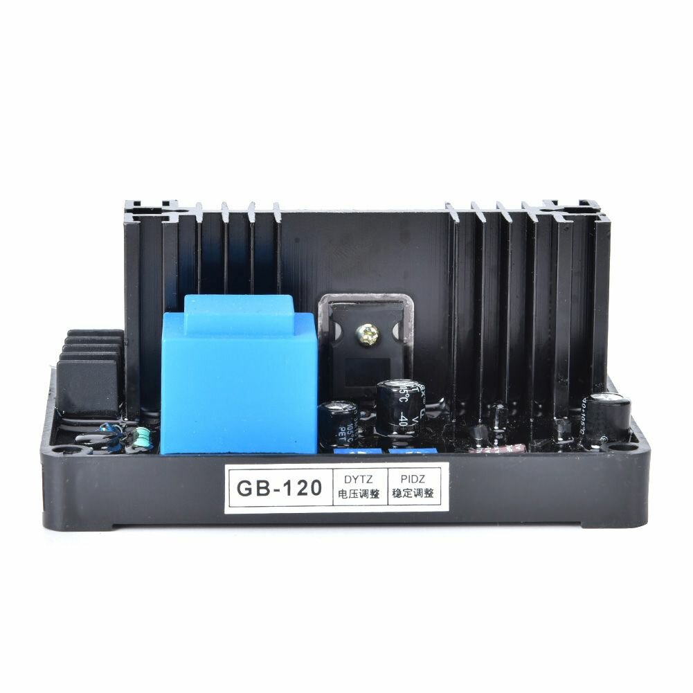 Автоматический регулятор напряжения AVR 15A GB-120 380-400 В переменного тока для 3-фазного генератора с угольными щетками, стабильное управление мощностью