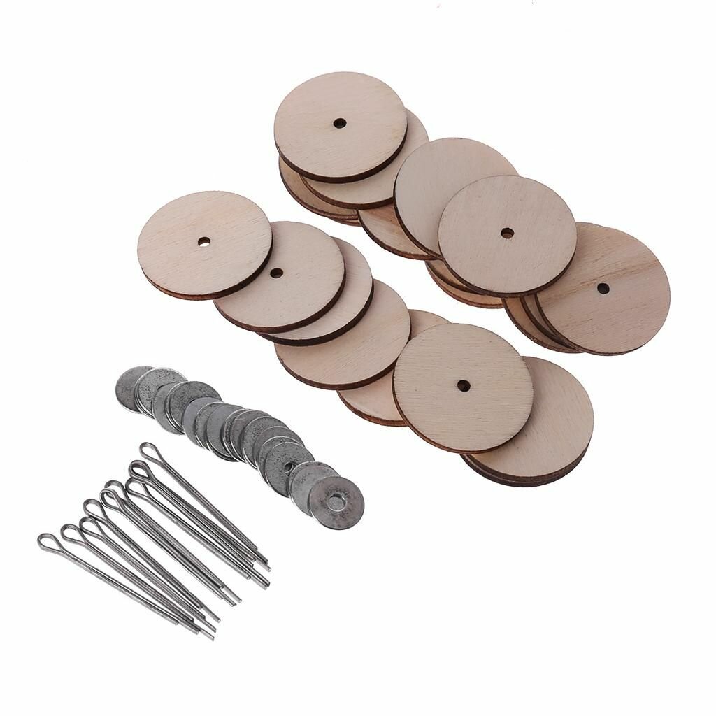 1 упаковка из 10 комплектов, самодельный деревянный поворотный гвоздь для крепления шарнирного соединения-30 мм